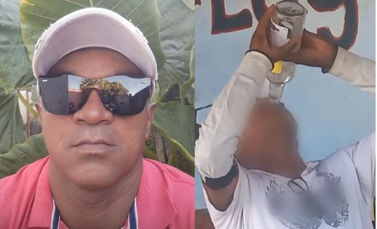 Homem morre de intoxicação alcoólica após virar garrafa de bebida