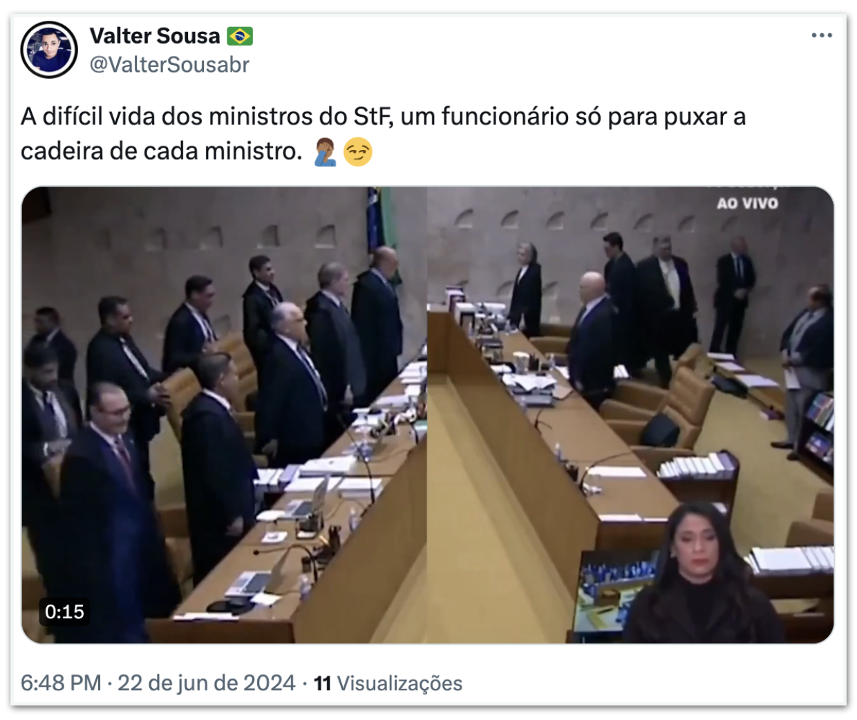 Ministros do STF são criticados na web por usarem assessores só para ...