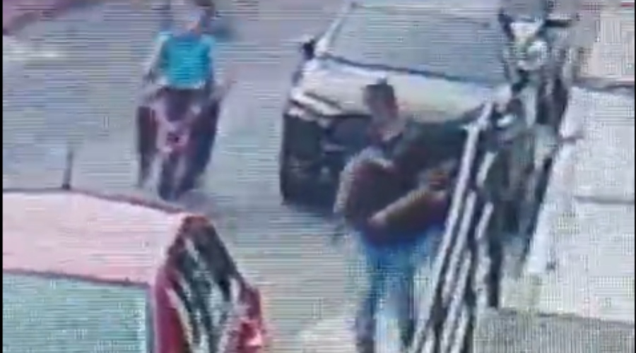 Veja vídeo: assaltante corre atrás de vítima e rouba celular em Manaus