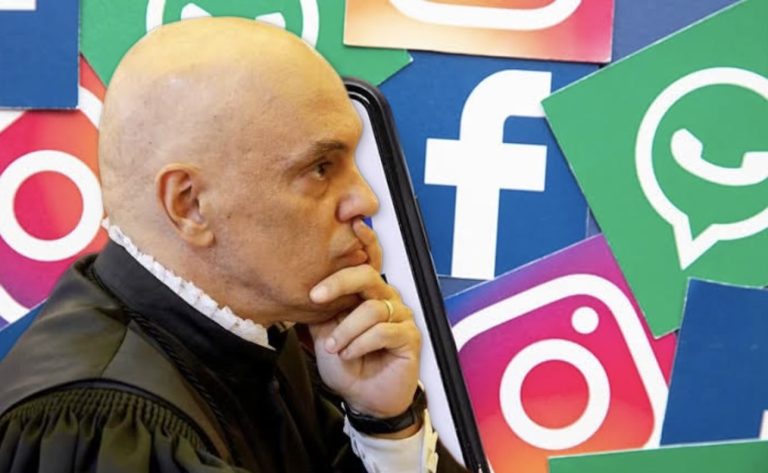 Moraes sinaliza que pode bloquear Insta, Face e WhatsApp no Brasil após ...