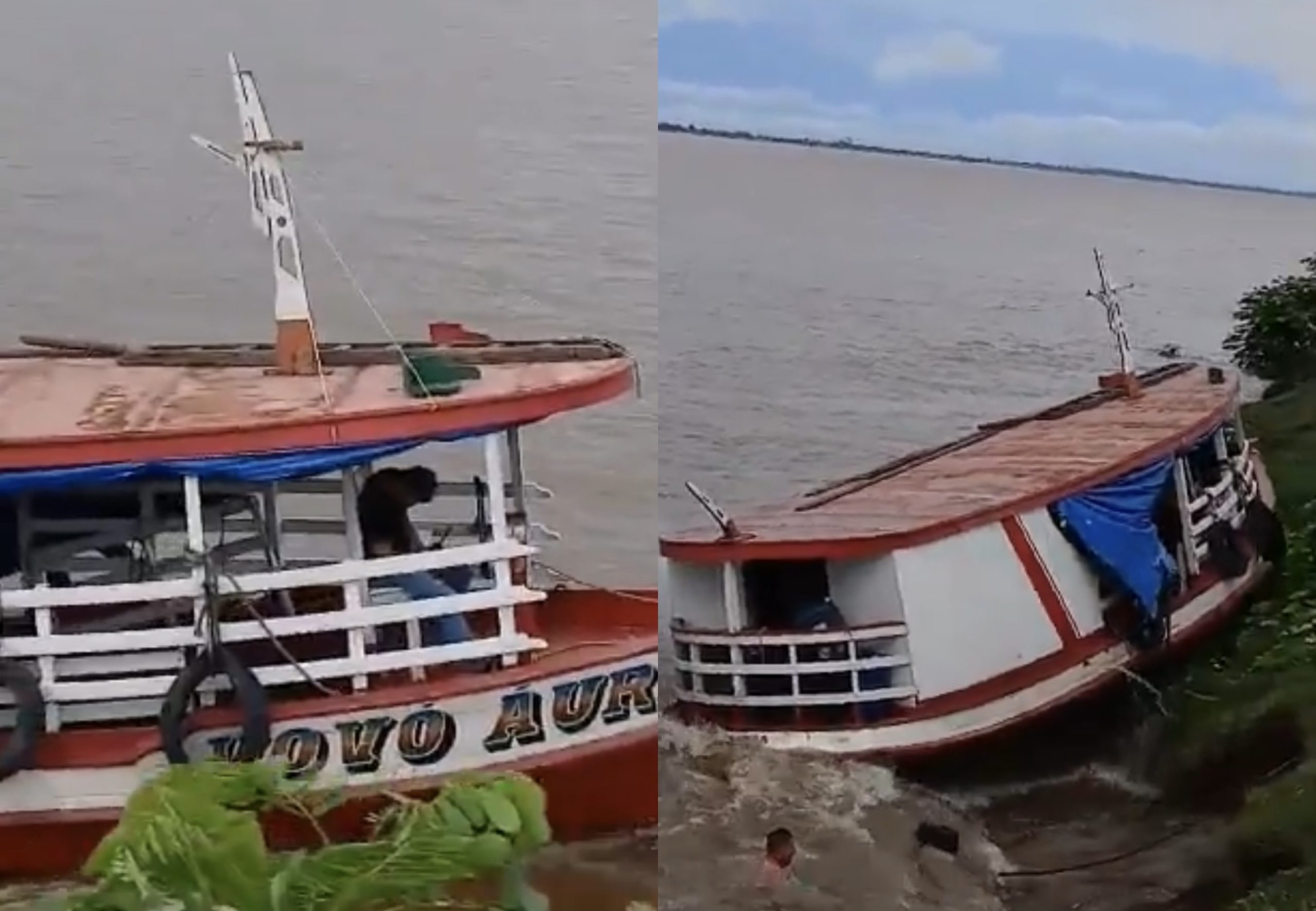 Vídeo mostra desespero de populares tentando acordar piloto de barco ...