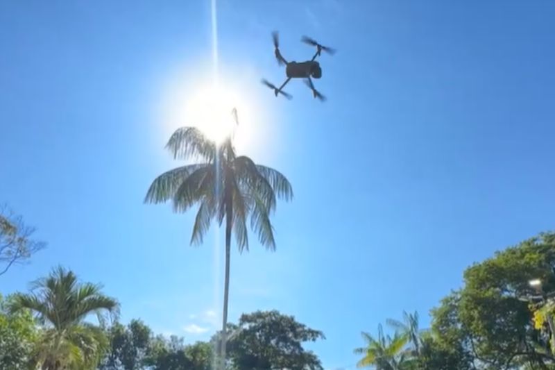 Manaus usará drone com sensor térmico para detectar focos de queimadas