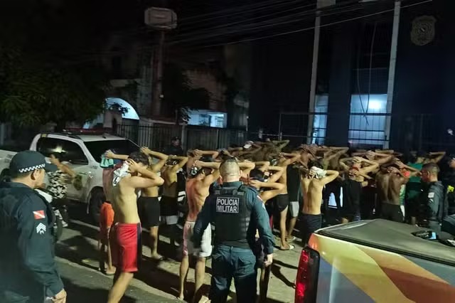 Briga entre torcidas do Remo e Paysandu termina com 40 detidos em Belém
