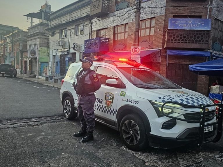 PMAM recaptura quatro foragidos e apreende drogas e arma em Manaus