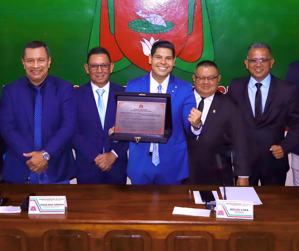 Deputado Mário César Filho recebe título de Cidadão Silvense por ...