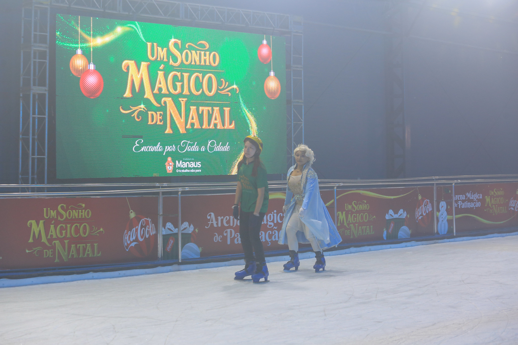 Em Manaus, site para inscrição na pista de patinação no gelo do “Um ...