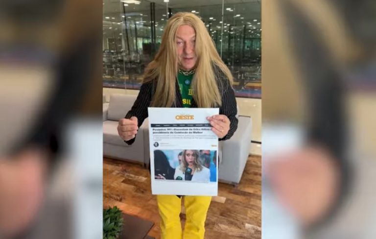 Luciano Hang põe peruca e questiona presidência de Erika Hilton na ...