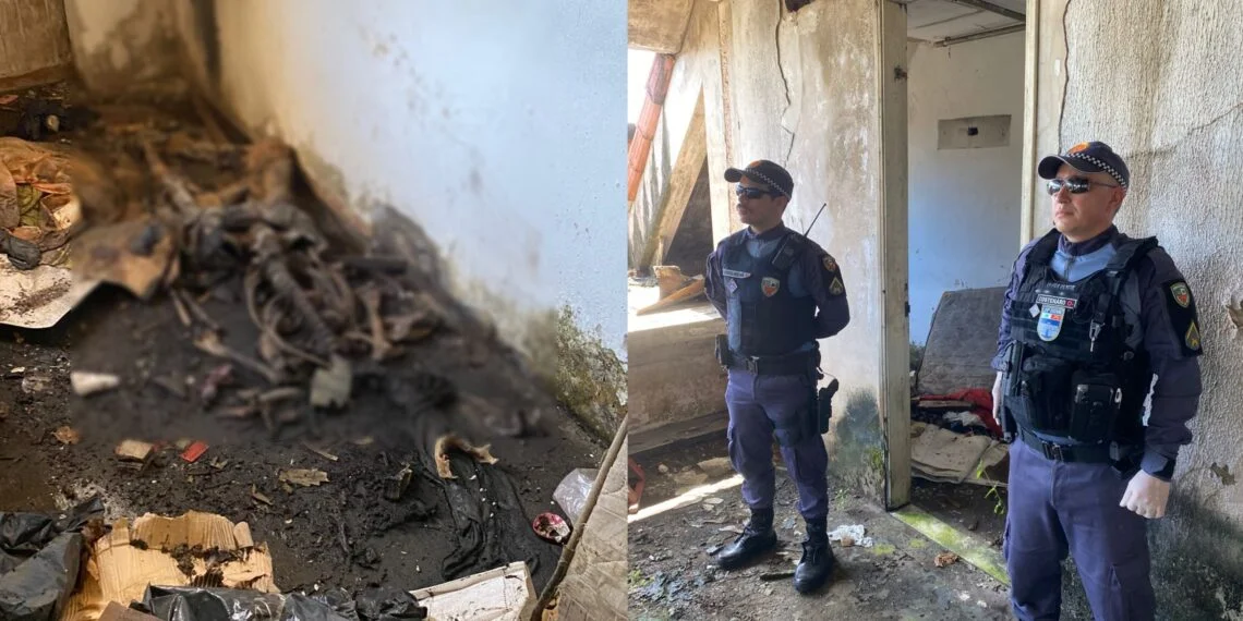 Ossada humana é encontrada em prédio abandonado no Centro de Manaus