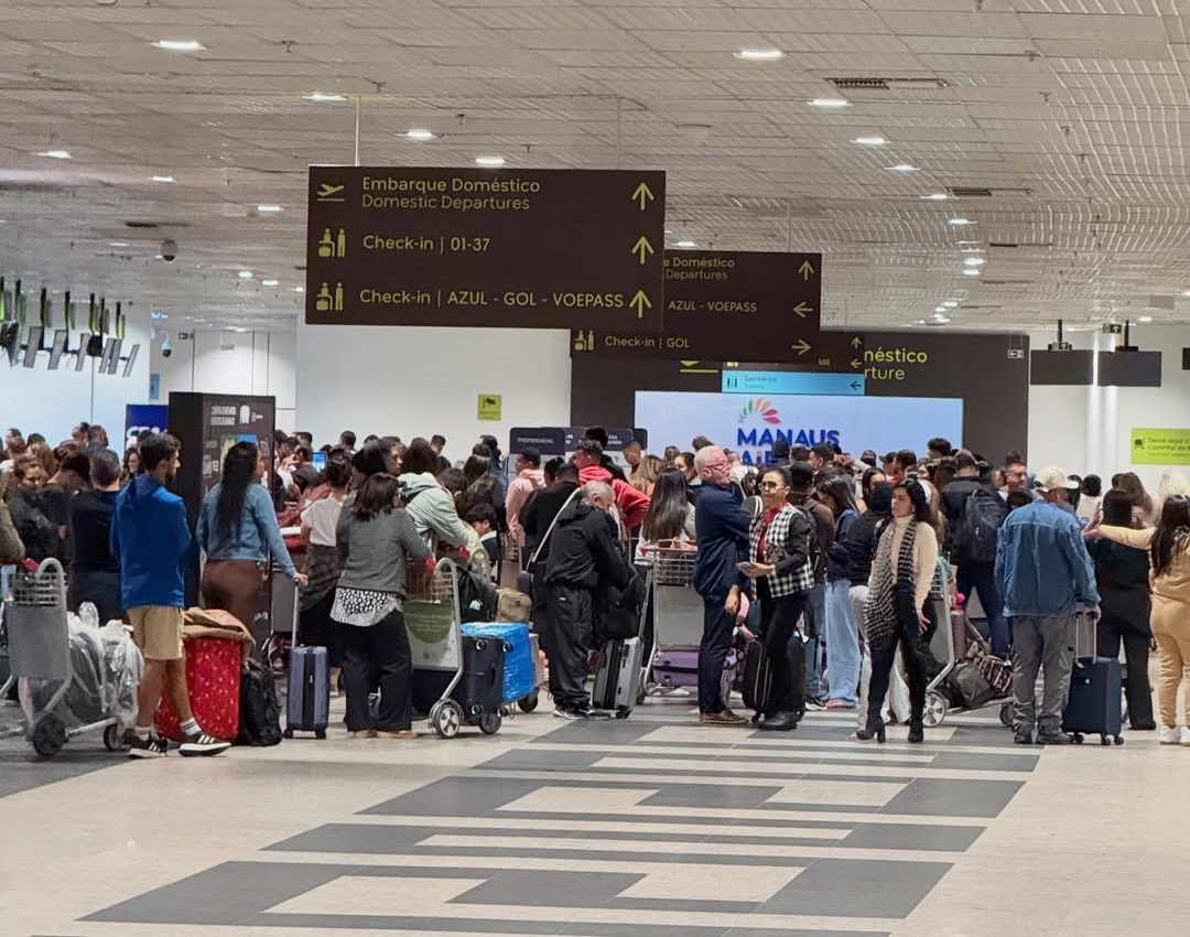 Caos no Aeroporto de Manaus: neblina provoca cancelamentos de voos e ...